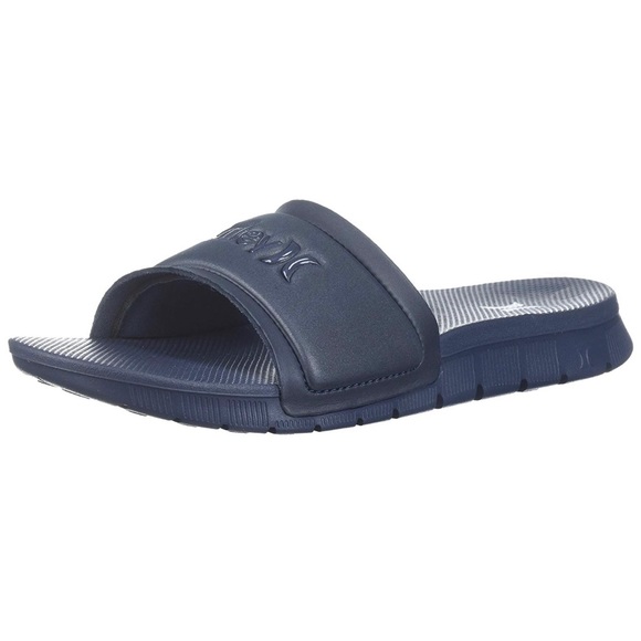 Hurley | Shoes | Hurley Womens Fusion Slide Sandal Squadron Blue | Poshmark